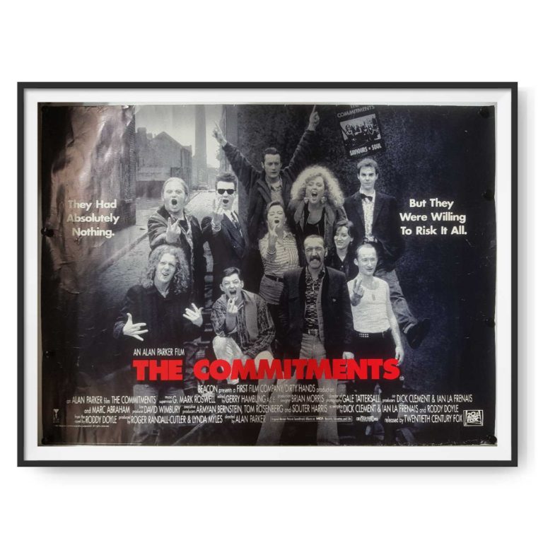 The Commitments (1991) UK Quad Poster - Cinema Poster Gallery