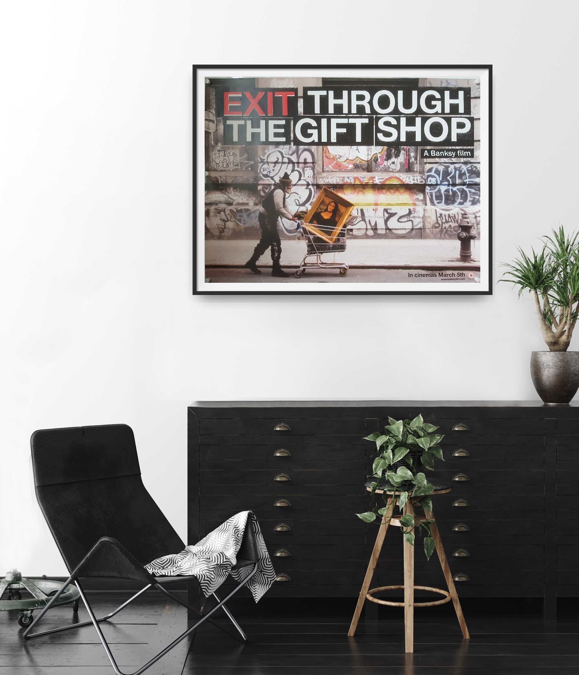 Exit Through The Gift Shop (2010) Withdrawn UK Quad Poster - Cinema ...