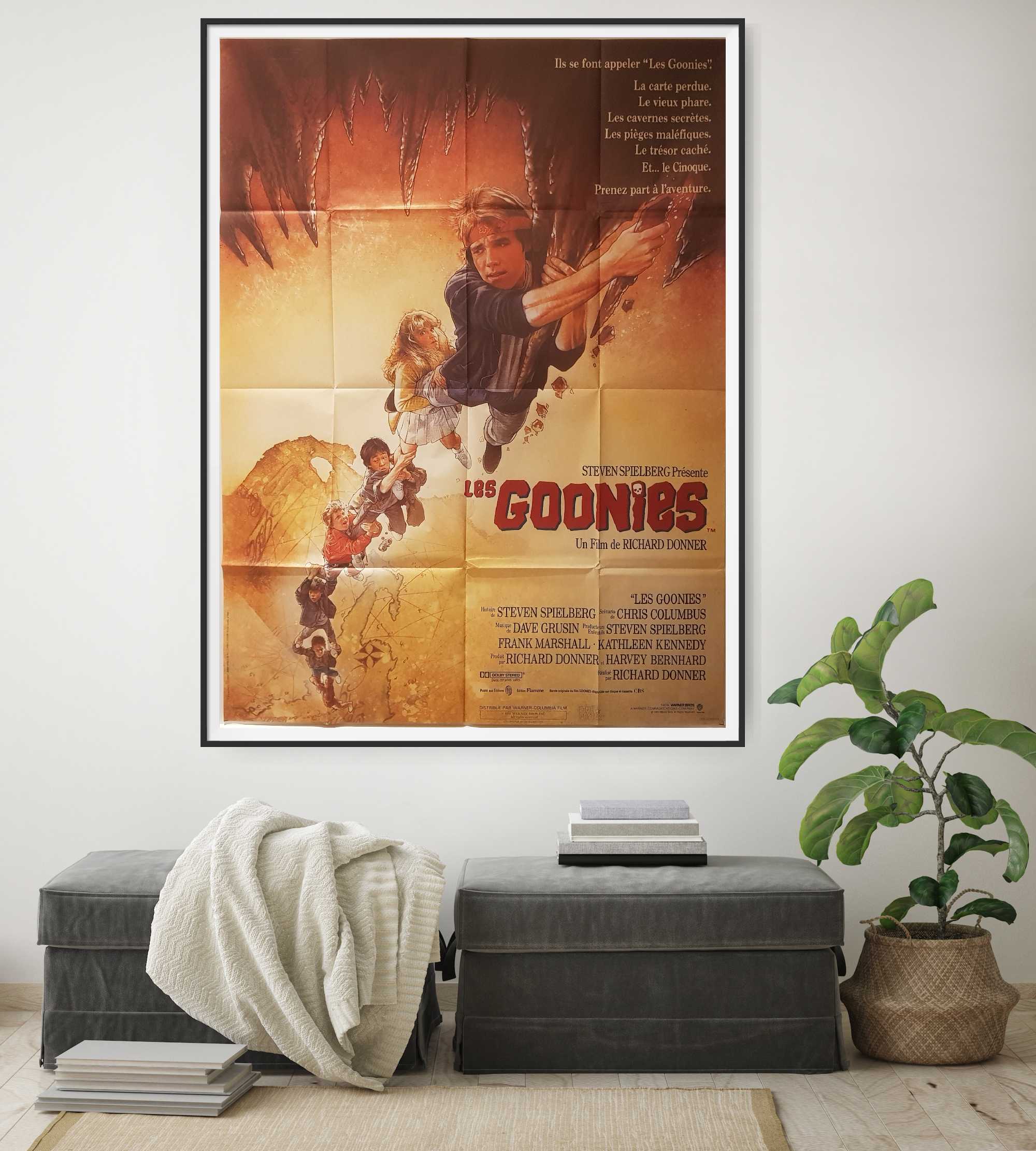 The Goonies (1985) French Grande Poster - Cinema Poster Gallery
