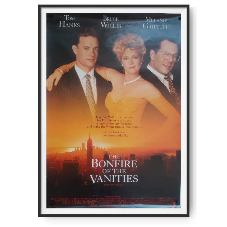 Bonfire of the Vanities (1990) US One Sheet Poster - Cinema Poster Gallery