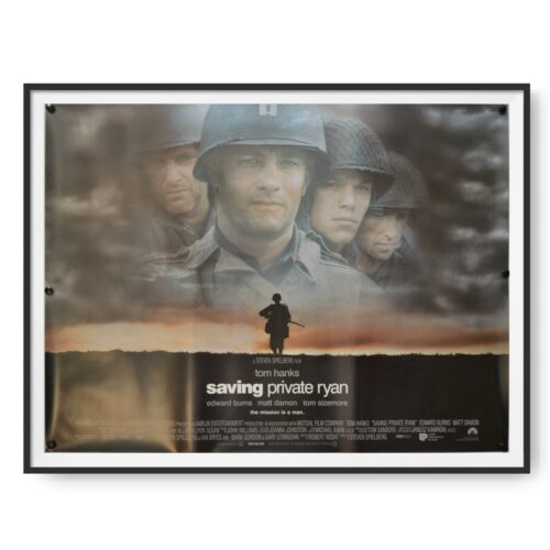 Saving Private Ryan (1998) UK Quad Poster - Cinema Poster Gallery