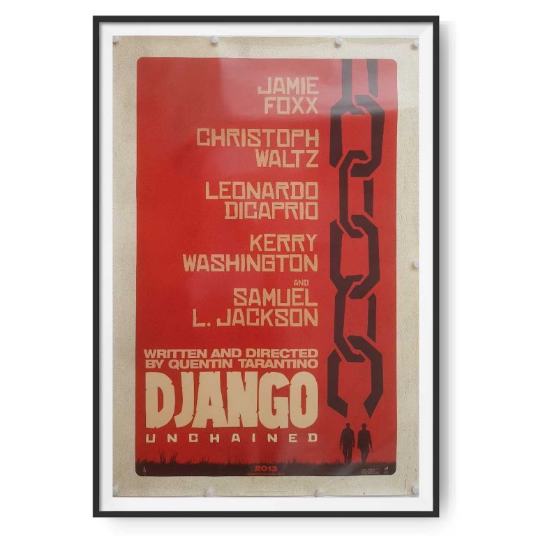 Django Unchained (2012) UK One Sheet Teaser - Cinema Poster Gallery