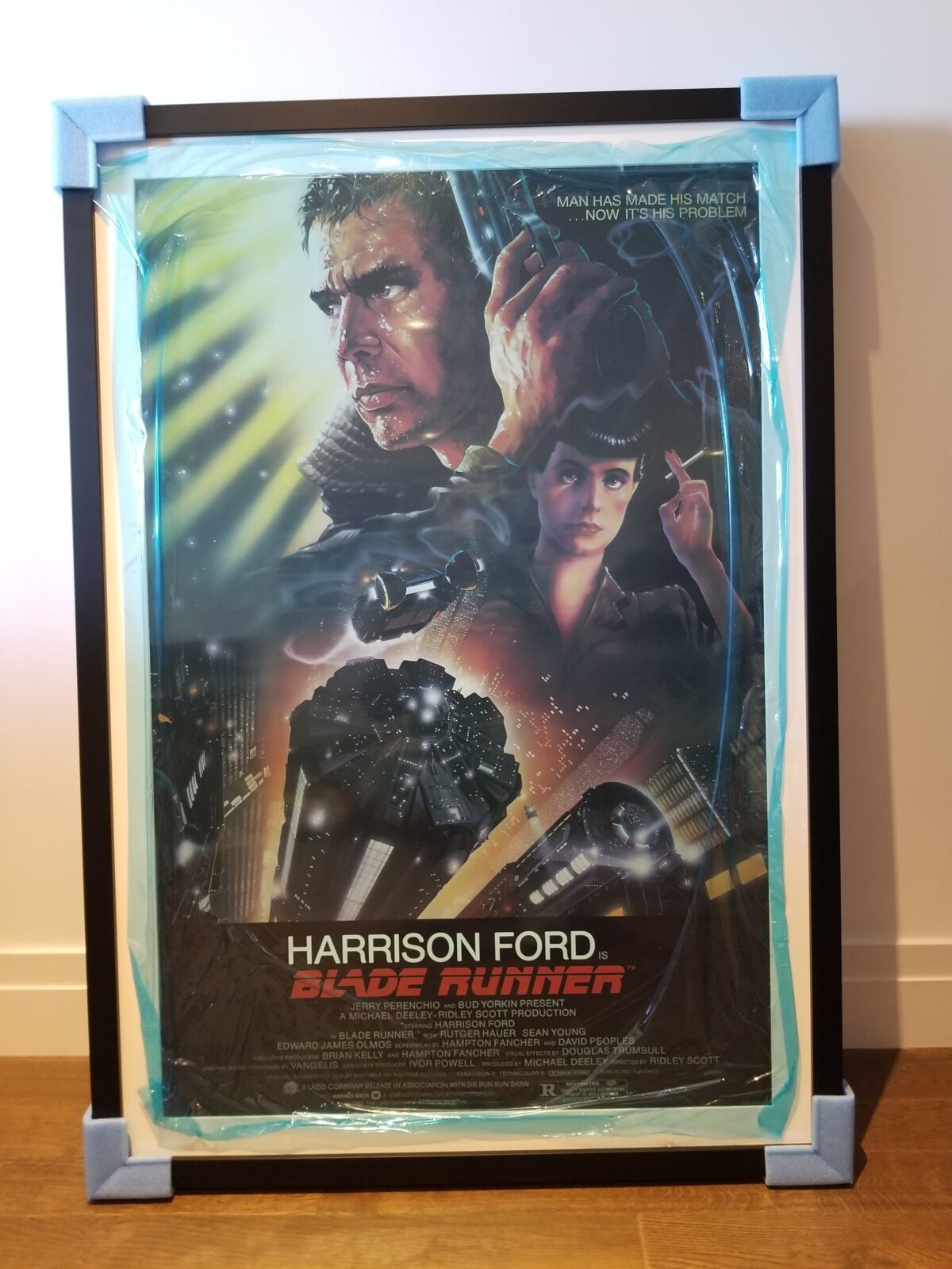 Blade Runner (1982) Framed US One Sheet poster - Cinema Poster Gallery