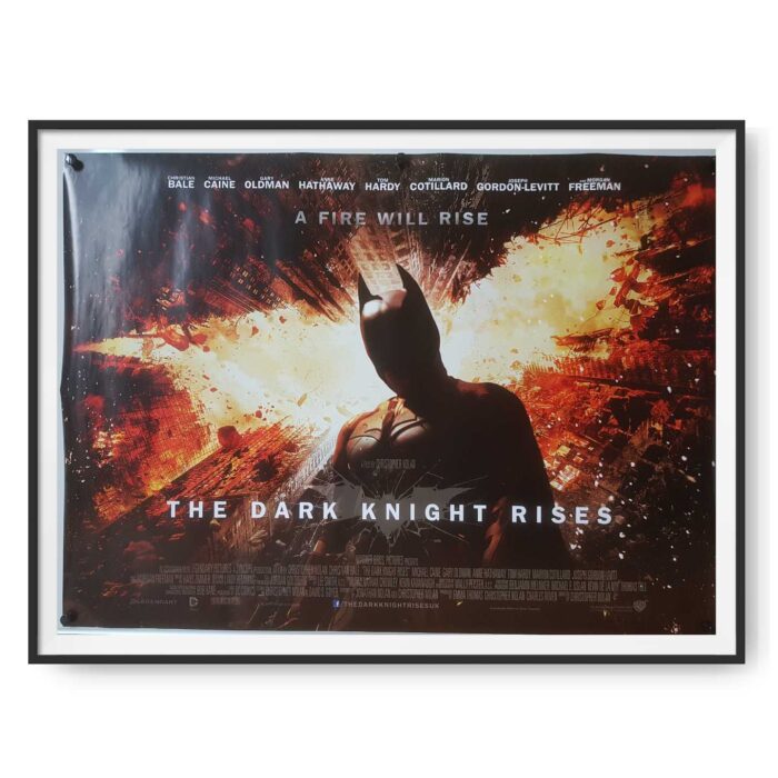 The Dark Knight Rises (2012) UK Quad Poster - Cinema Poster Gallery