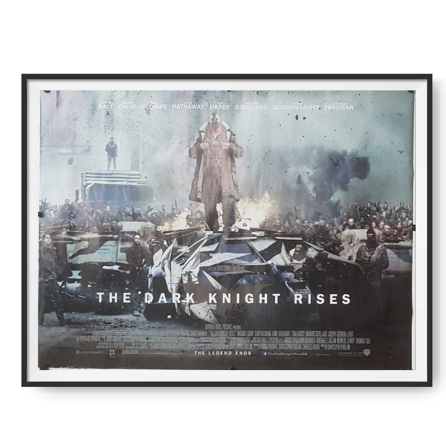 The Dark Knight Rises (2012) UK Quad Teaser Poster - Cinema Poster Gallery