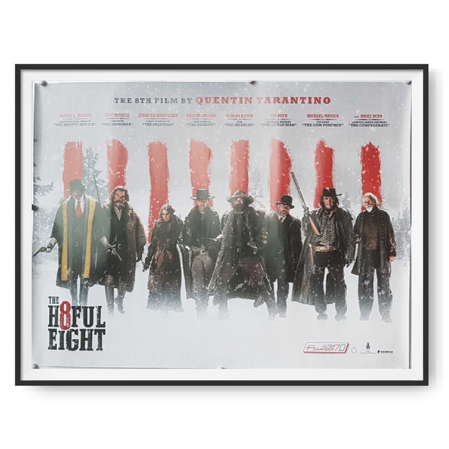 The Hateful Eight (2015) UK Quad Poster - Cinema Poster Gallery
