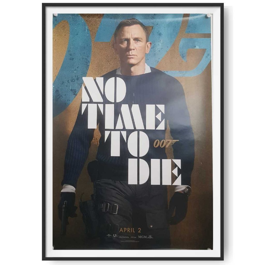 No Time To Die (2021) UKOne Sheet Poster (April 20 Release) - Cinema ...