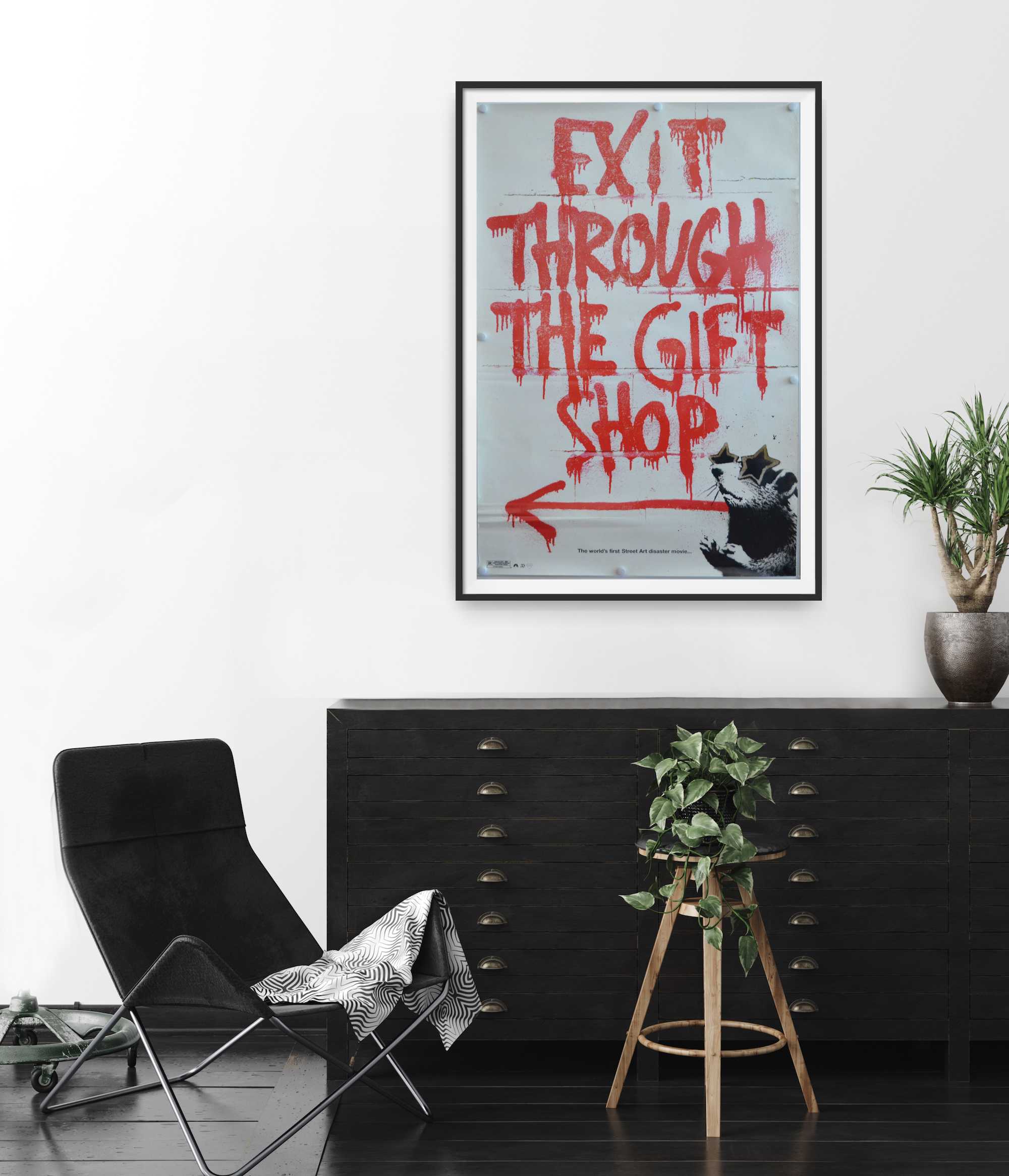 Exit Through Gift Shop (2010) Original US One Sheet Poster - Cinema ...