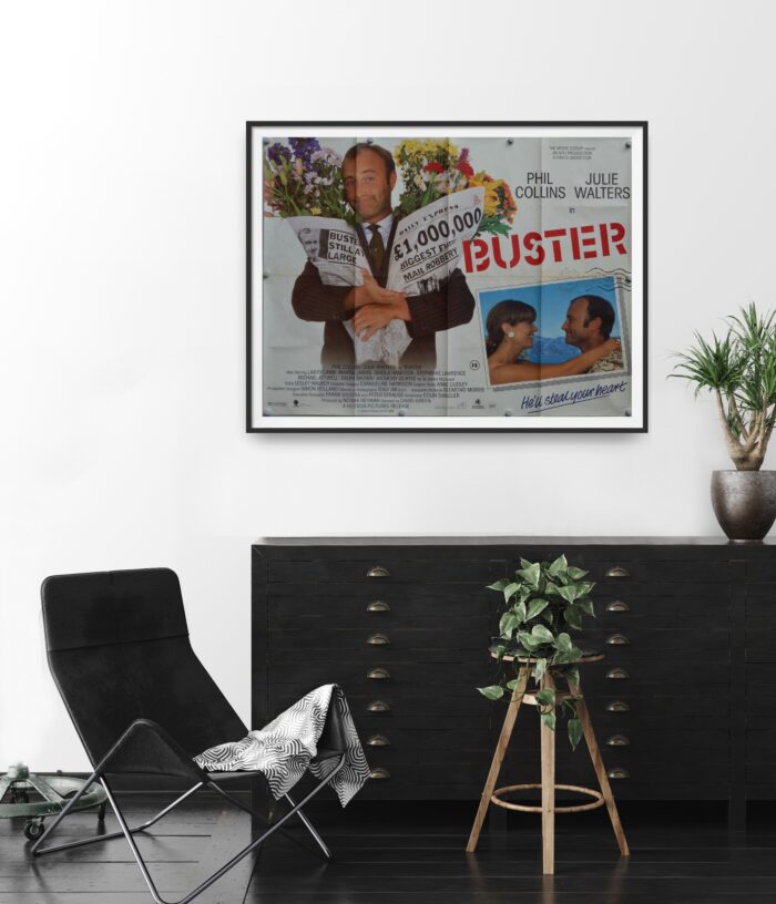 Buster (1988) Original UK Quad Cinema Poster - Cinema Poster Gallery