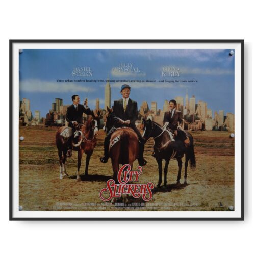 City Slickers (1991) Original UK Quad Cinema Poster - Cinema Poster Gallery