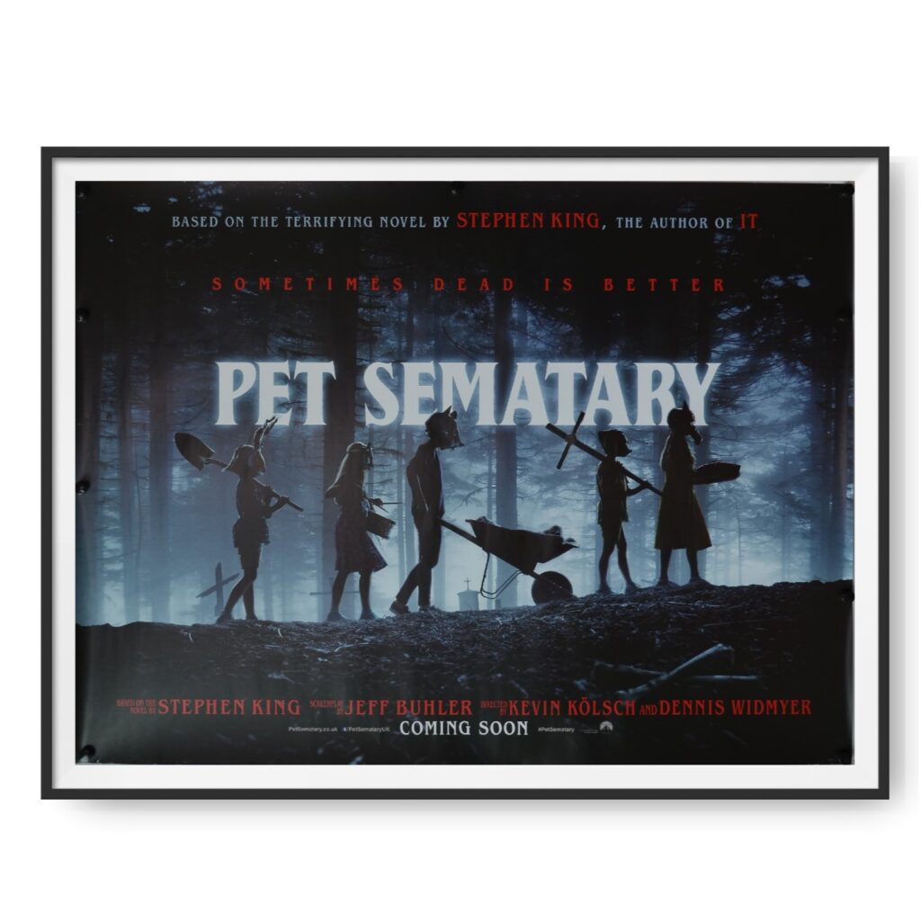 Pet Sematary (2019) Original UK Quad Cinema Poster - Cinema Poster Gallery