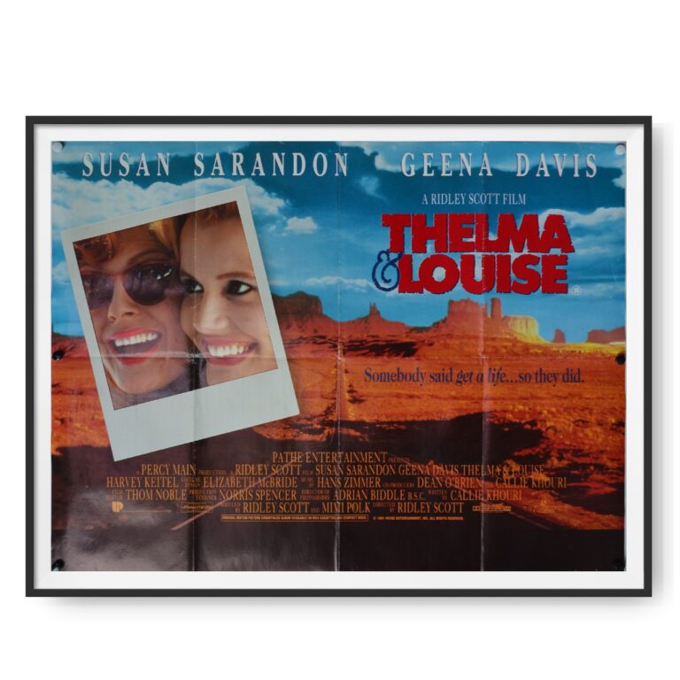 Thelma & Louise (1991) Original UK Quad Cinema Poster - Cinema Poster ...