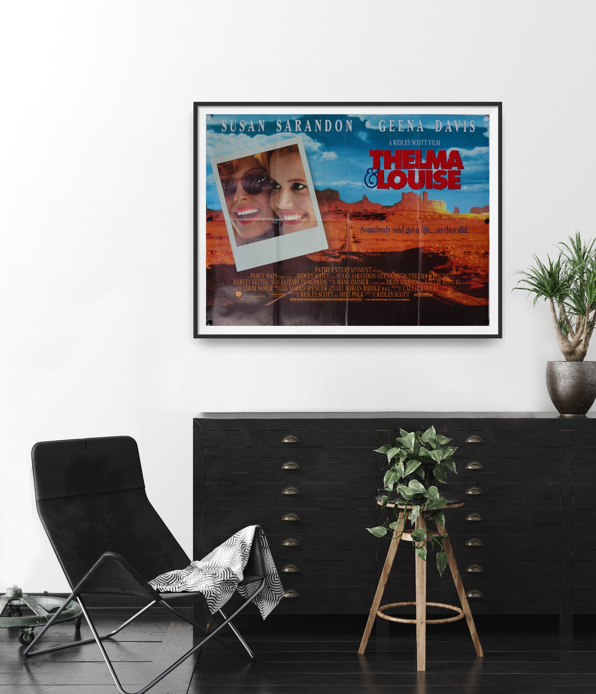 Thelma & Louise (1991) Original UK Quad Cinema Poster - Cinema Poster ...