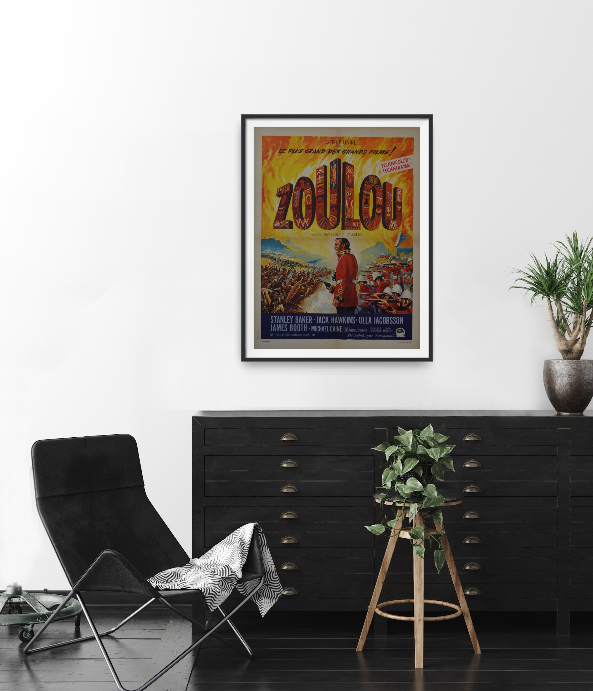 Zulu (1964) Original French Moyenne Poster - Cinema Poster Gallery