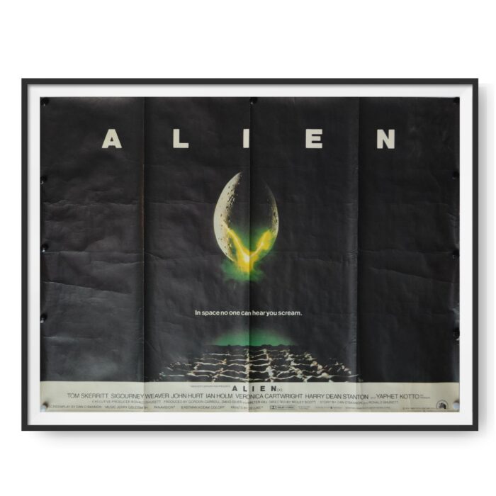 Alien (1979) Original UK Quad Cinema Poster - Cinema Poster Gallery