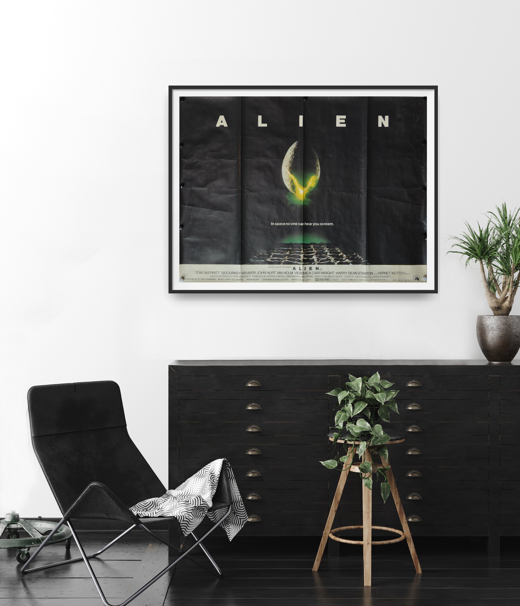 Alien (1979) Original UK Quad Cinema Poster - Cinema Poster Gallery