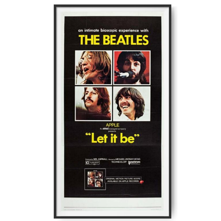 Let It Be (1970) US Three Sheet Poster - Cinema Poster Gallery