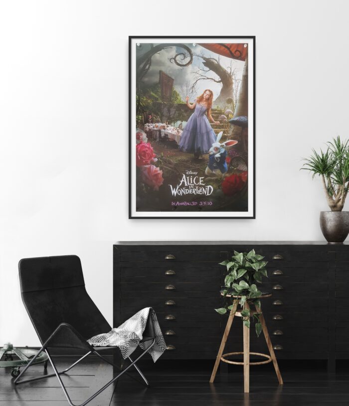 Alice in Wonderland (2010) US One Sheet Poster - Cinema Poster Gallery