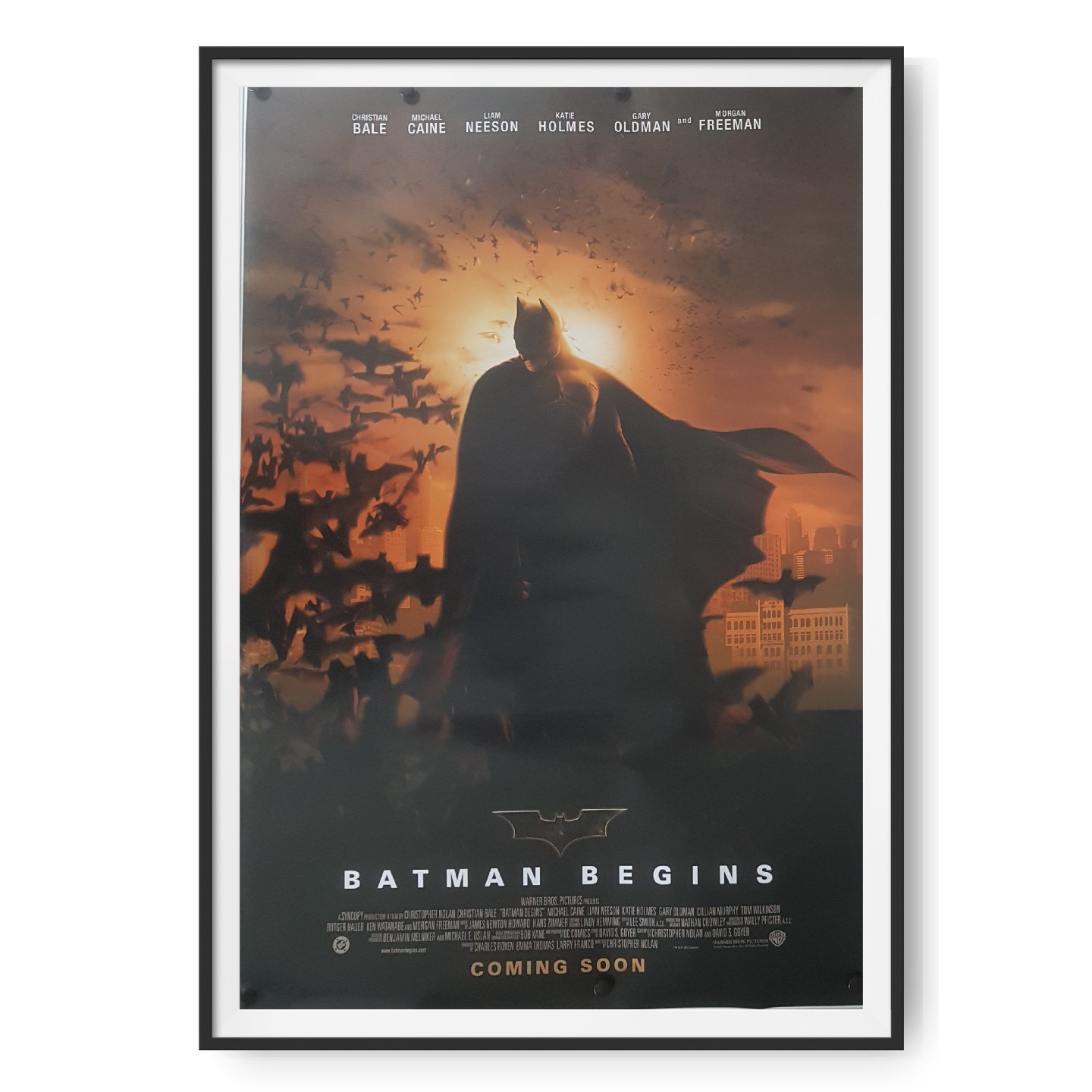 Batman Begins 2005 Poster