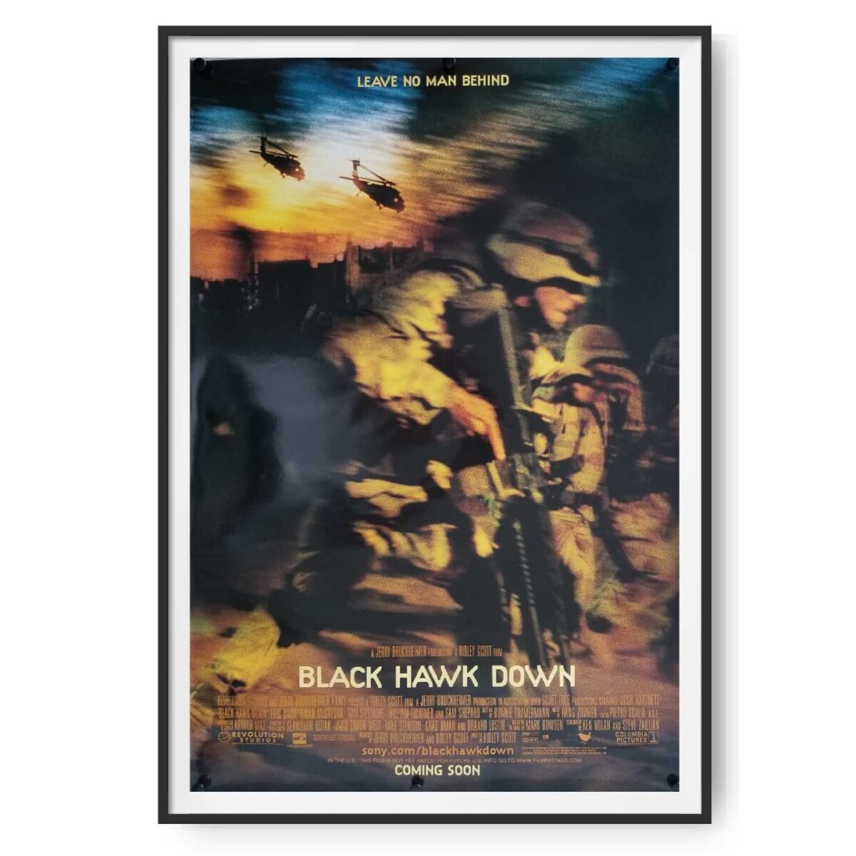 Black Hawk Down (2001) US One Sheet Poster - Cinema Poster Gallery