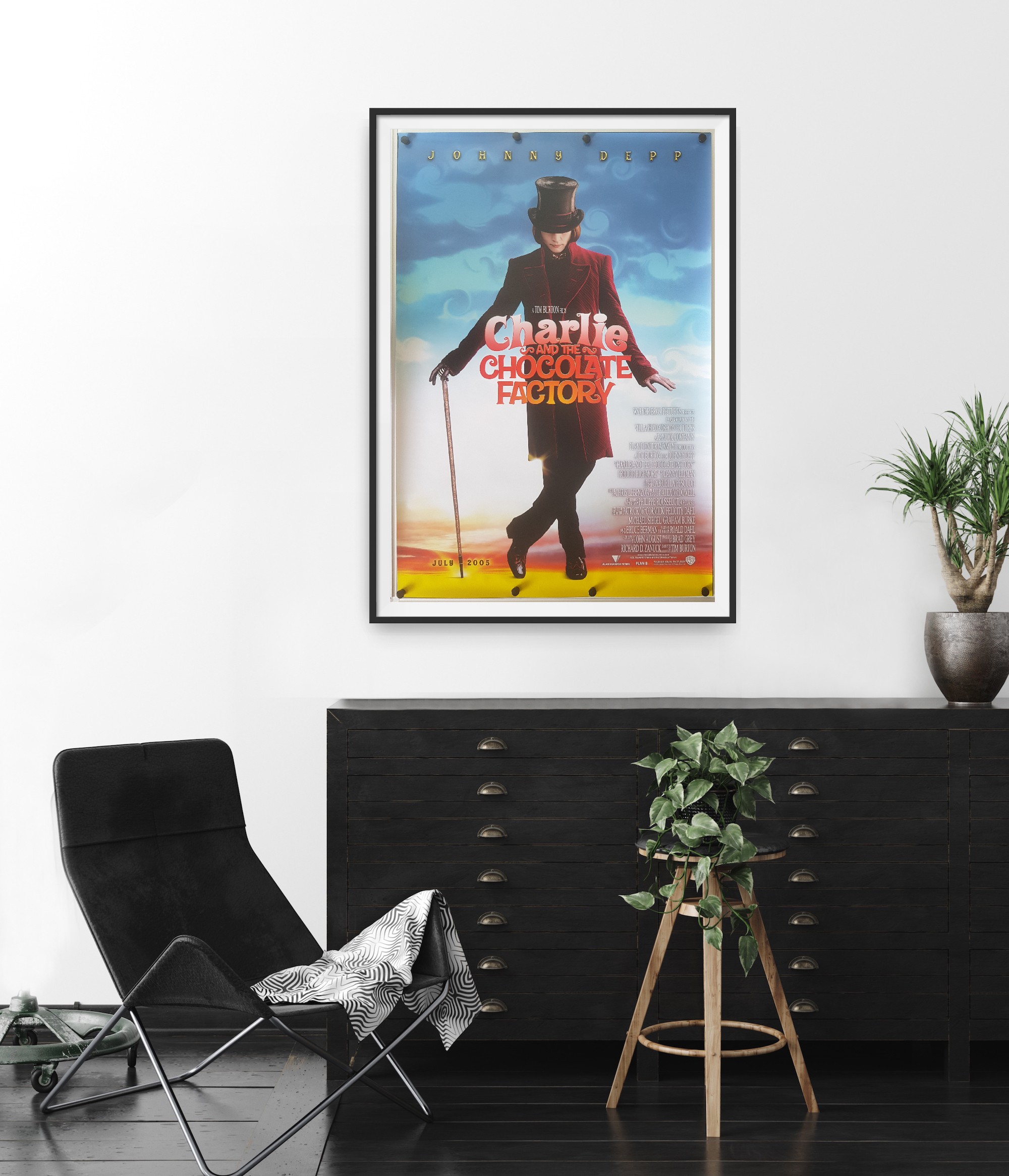 Charlie and the Chocolate Factory (2005) US One Sheet Poster - Cinema ...