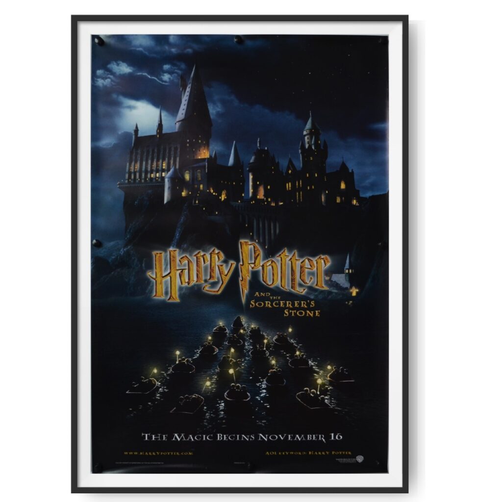 Harry Potter and the Sorcerers Stone (2001) Original US One Sheet ...