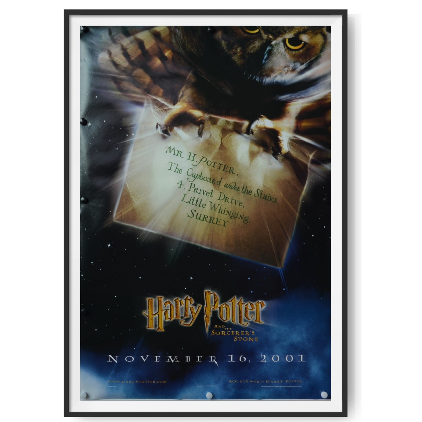Harry Potter Original Cinema Posters - Cinema Poster Gallery