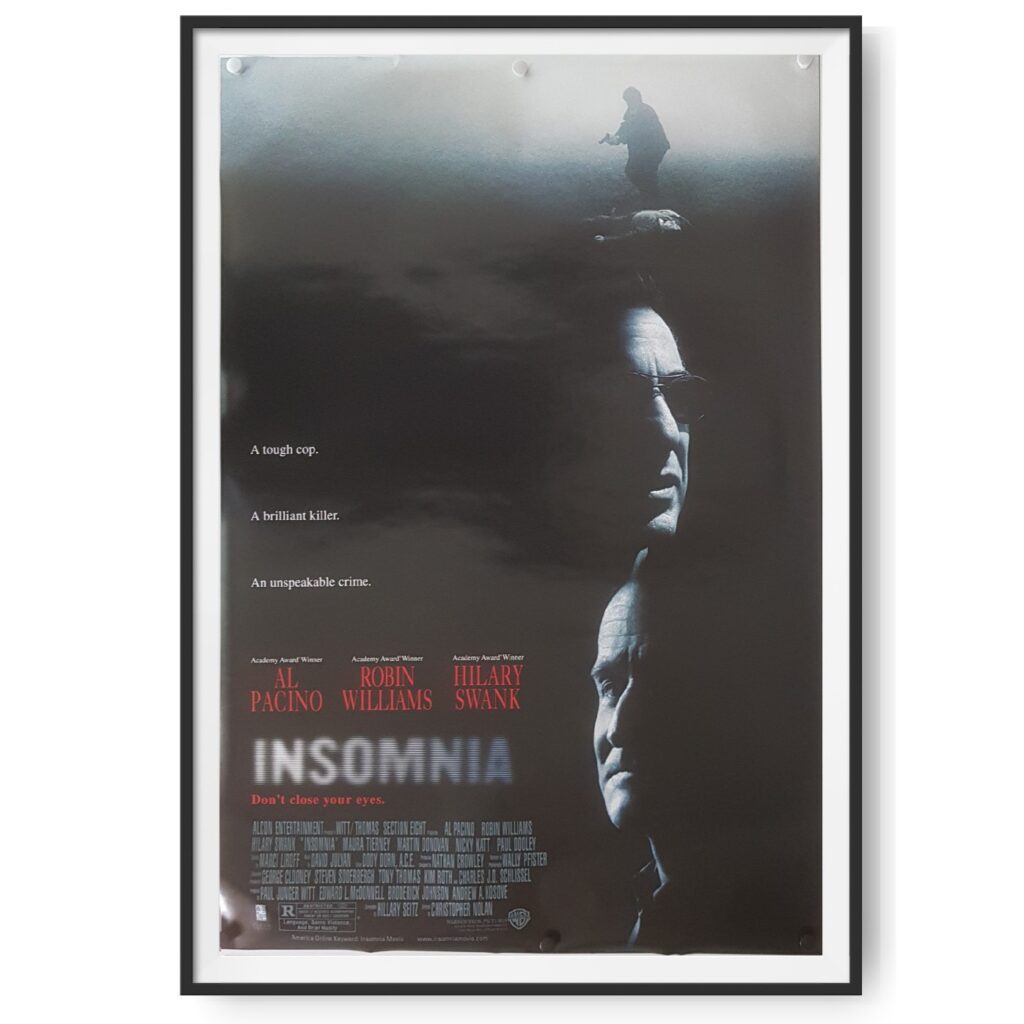 Insomnia (2002) Original US One Sheet Poster - Cinema Poster Gallery