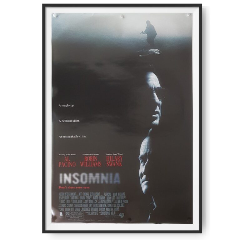 Insomnia (2002) Original US One Sheet Poster - Cinema Poster Gallery
