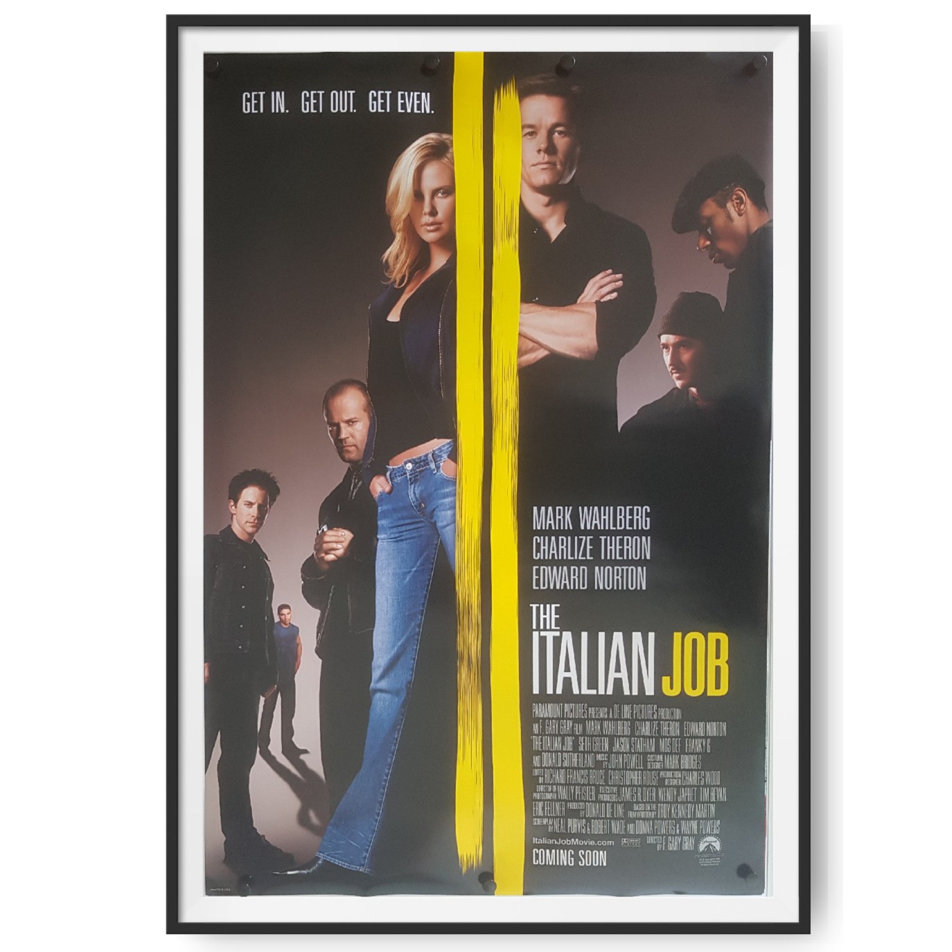 Italian Job Movie Poster Paolo Di Canio's Cancelled Italian Job And