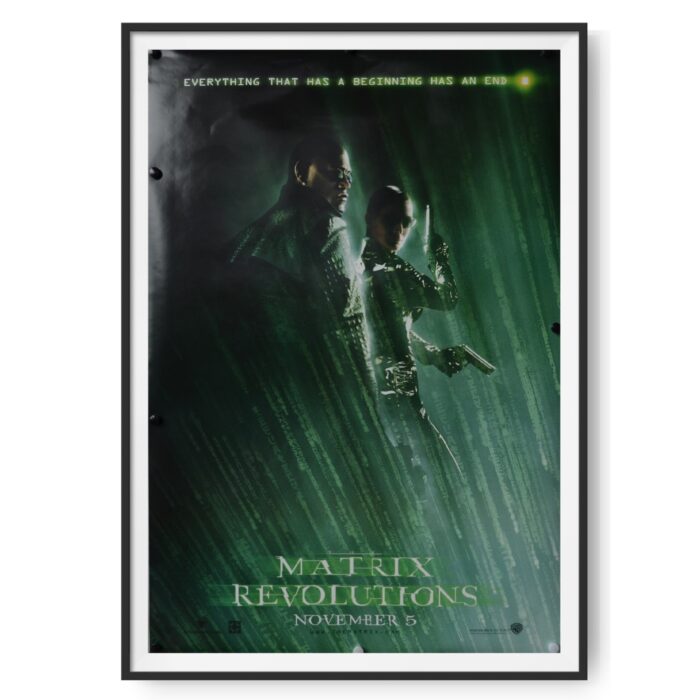 The Matrix Revolutions (2003) 4 x One Sheet Poster - Cinema Poster Gallery