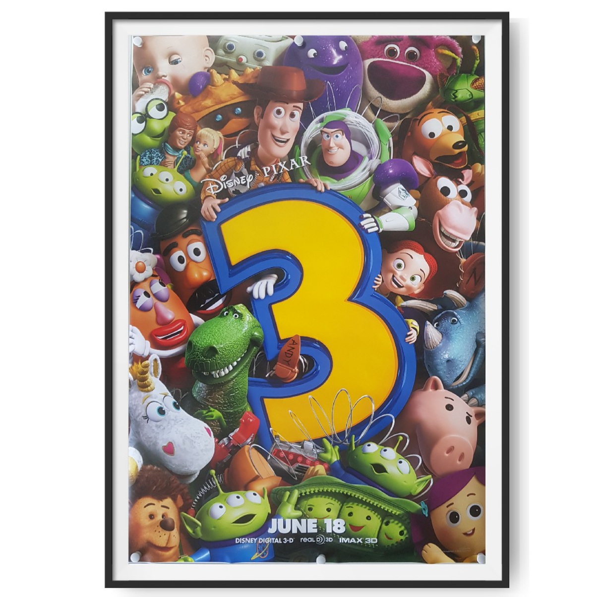 Toy Story 3 (2010) US One Sheet Poster - Cinema Poster Gallery