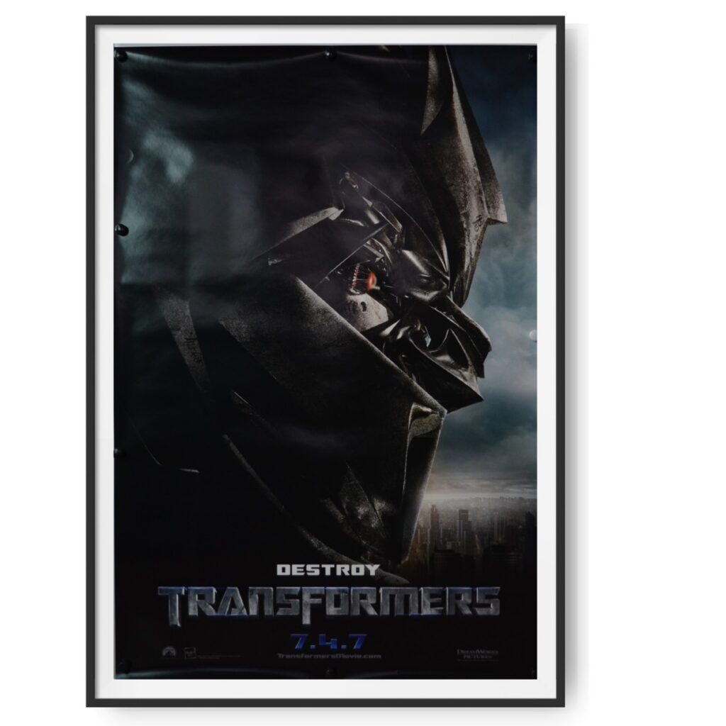 Transformers (2007) 2 x Original US One Sheet Poster - Cinema Poster ...