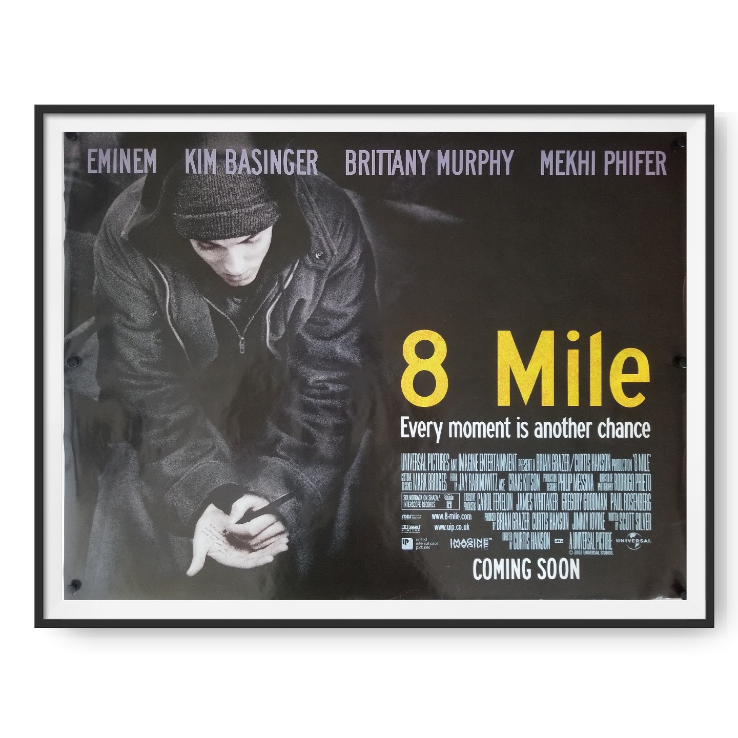 8 Mile (2002) Original UK Quad Poster - Cinema Poster Gallery