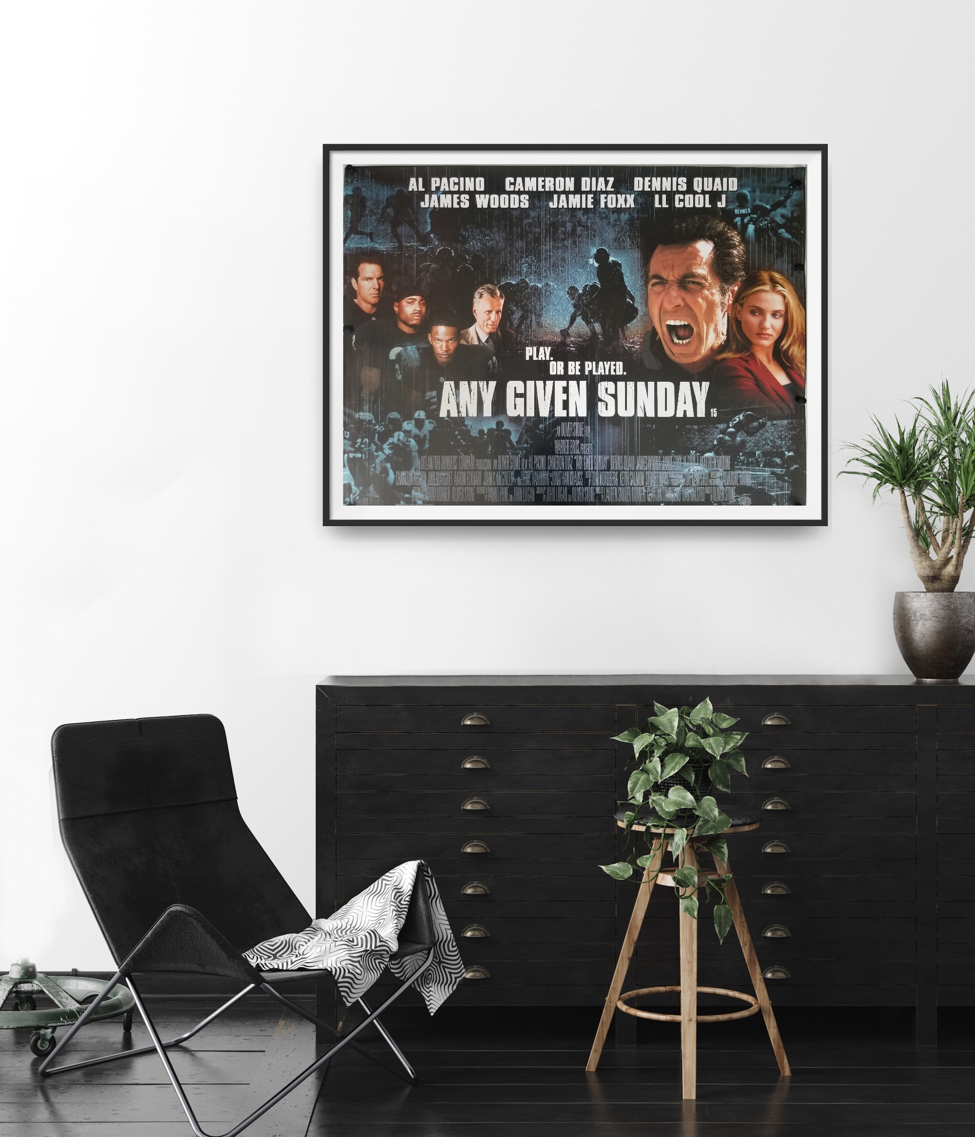 Any Given Sunday (1999) Original UK Quad Poster - Cinema Poster Gallery