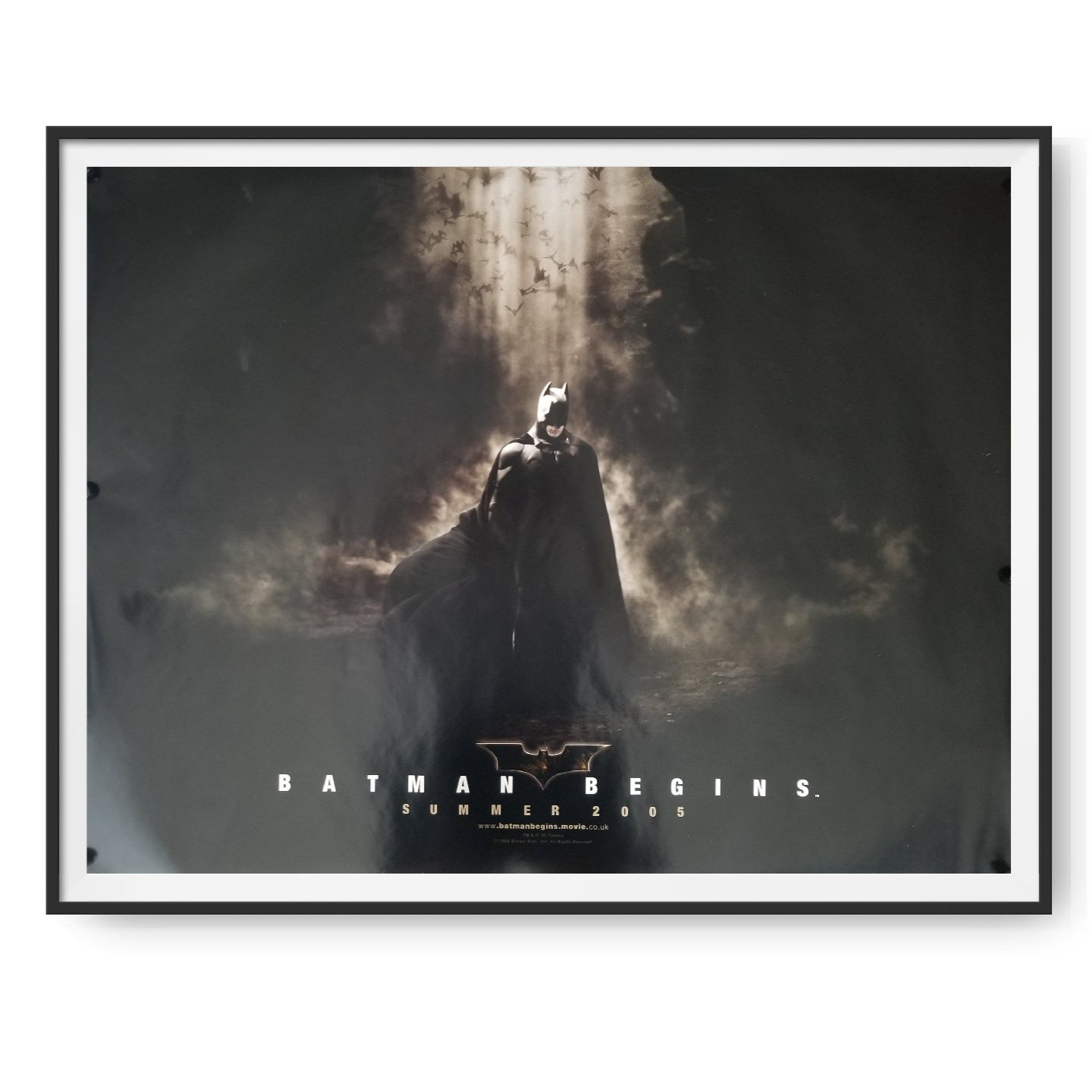 Batman Begins (2005) Original UK Quad Poster - Cinema Poster Gallery