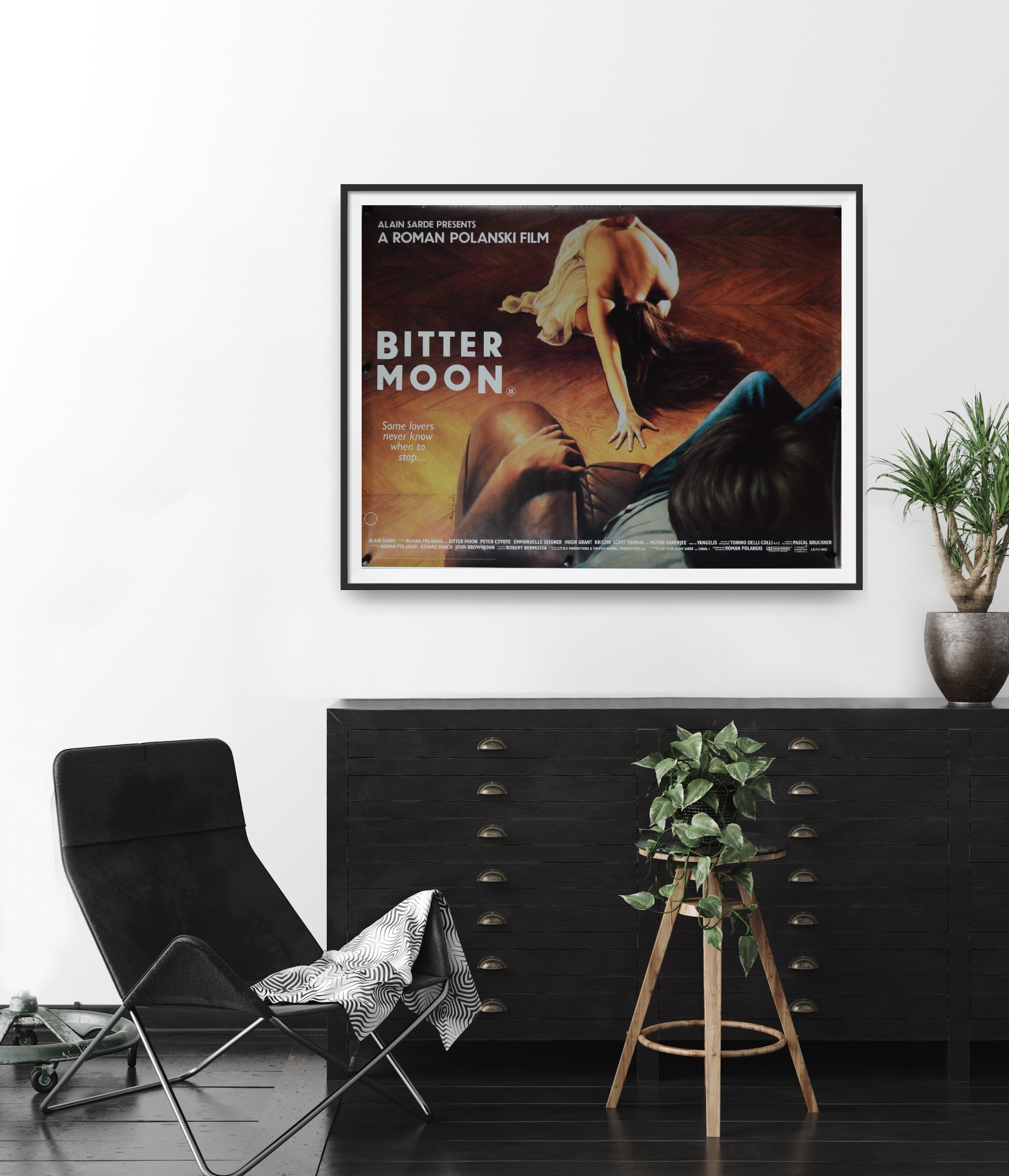 Bitter Moon 1992 Poster