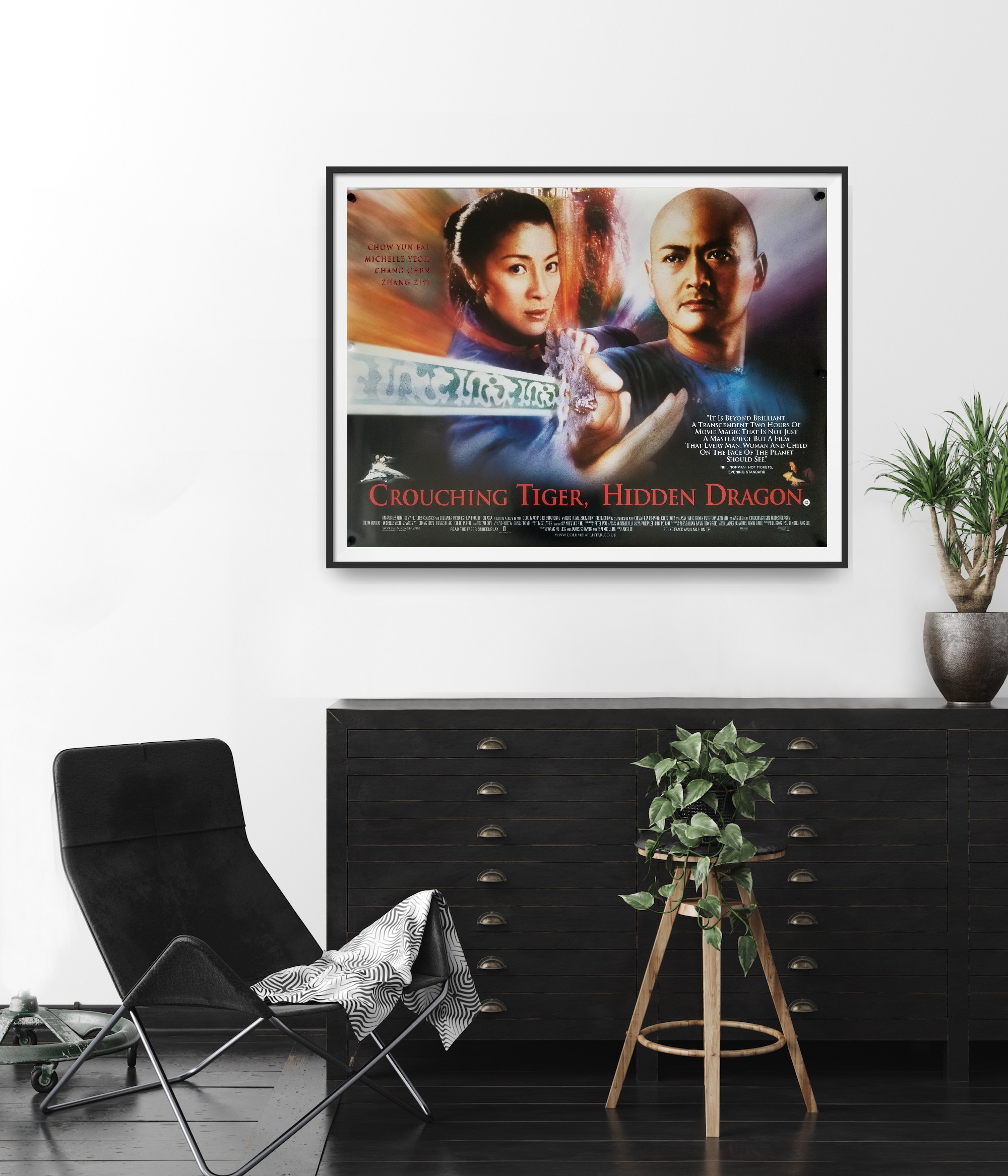 Crouching Tiger Hidden Dragon (2000) Original UK Quad Poster - Cinema ...