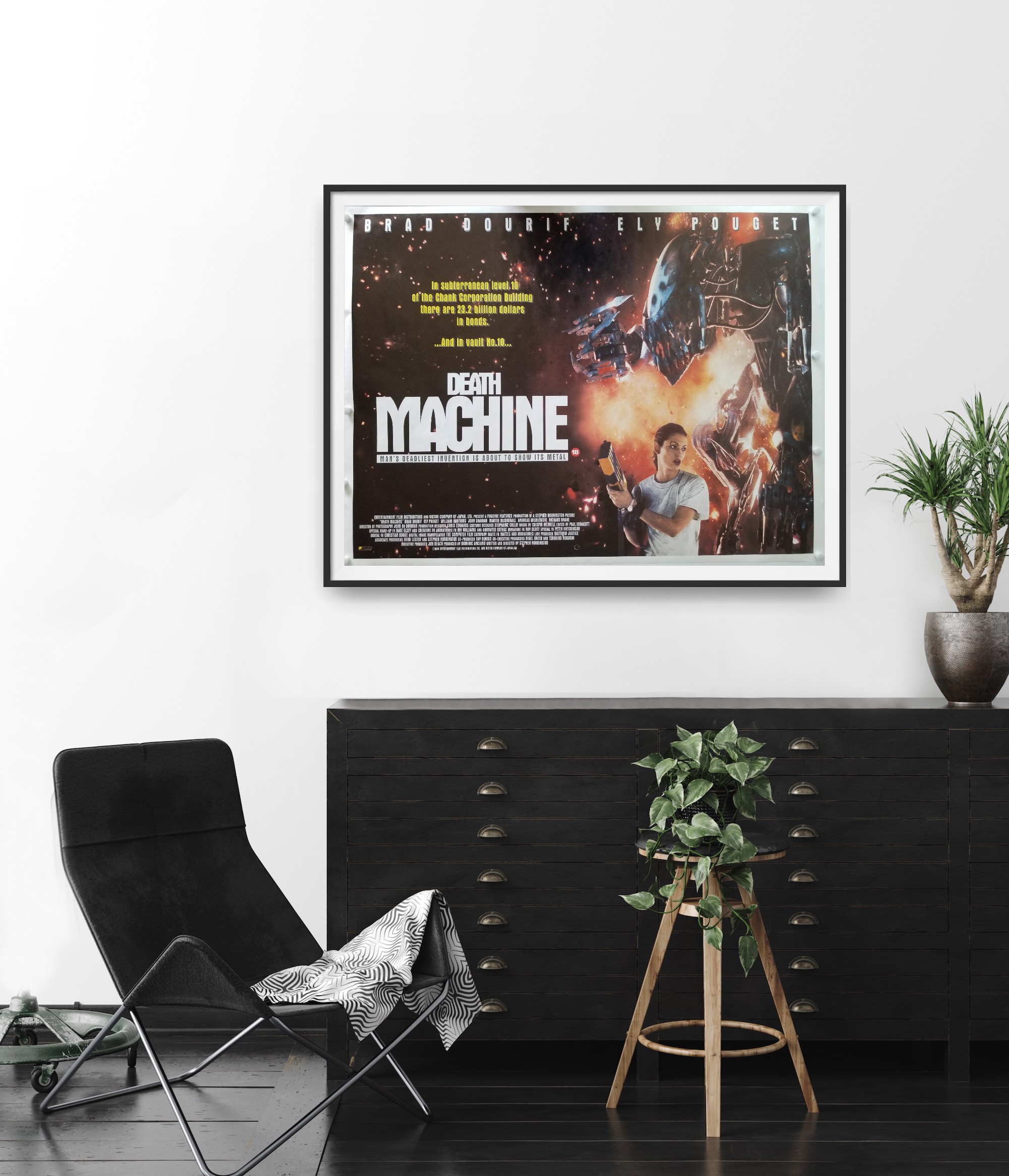 Death Machine (1994) Original UK Quad Poster - Cinema Poster Gallery
