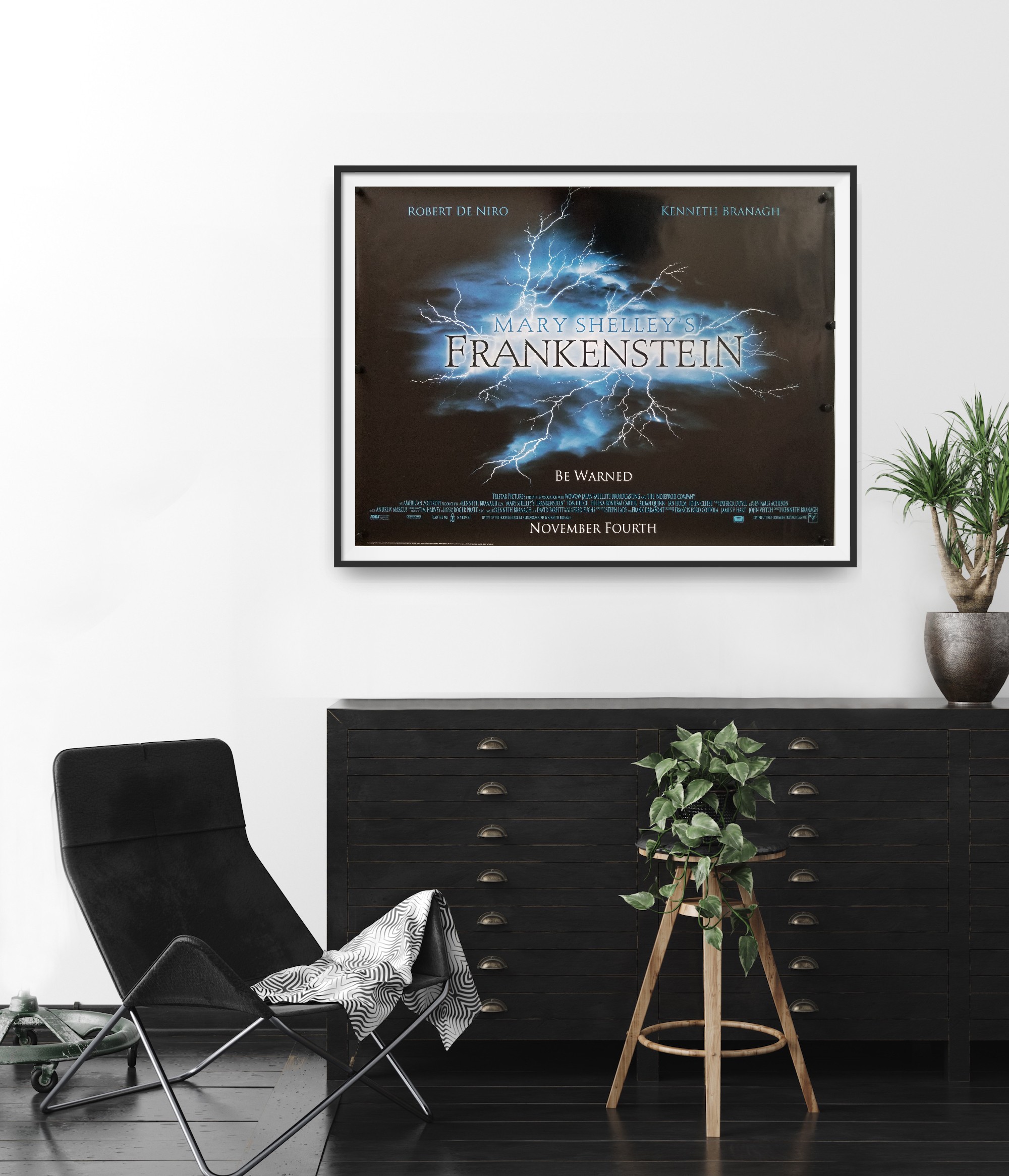 Frankenstein (1994) Original UK Quad Poster - Cinema Poster Gallery