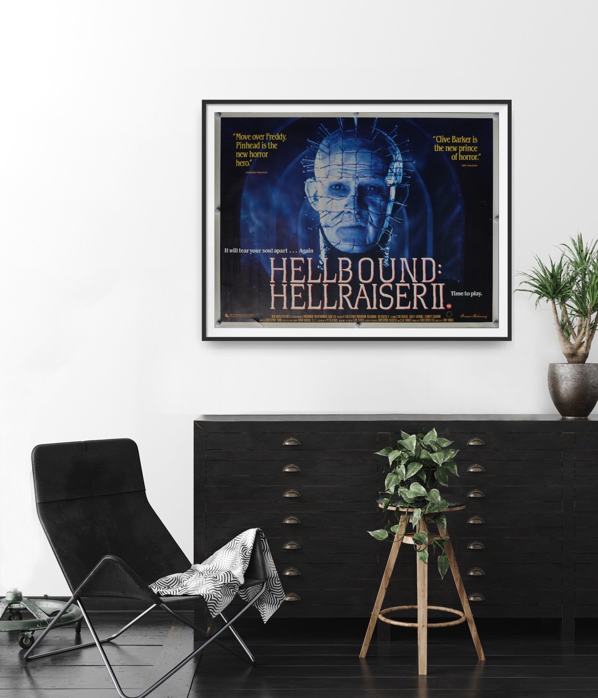 Hellbound Hellraiser II (1988) Original UK Quad Poster - Cinema Poster Gallery
