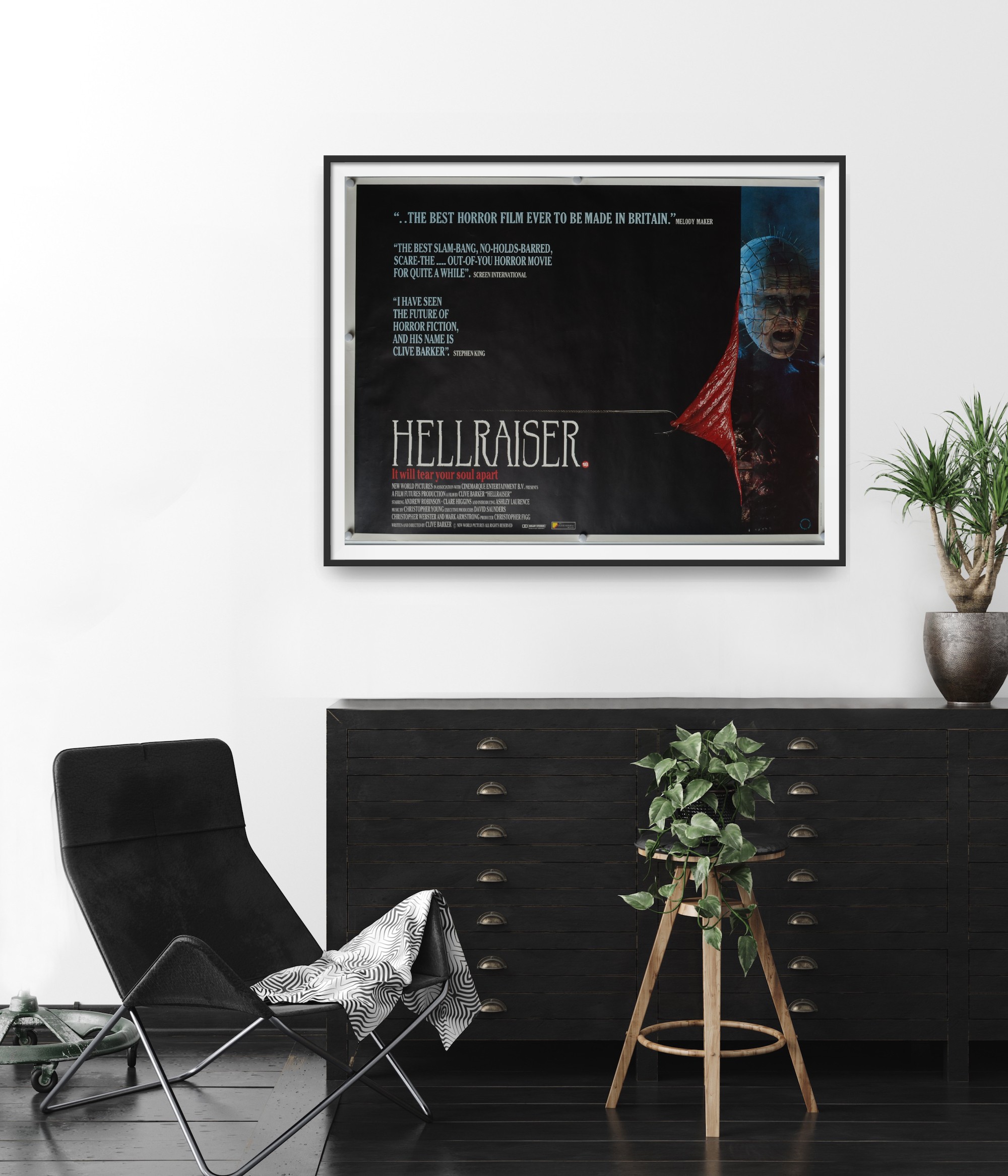 Hellraiser (1987) Original UK Quad Poster - Cinema Poster Gallery