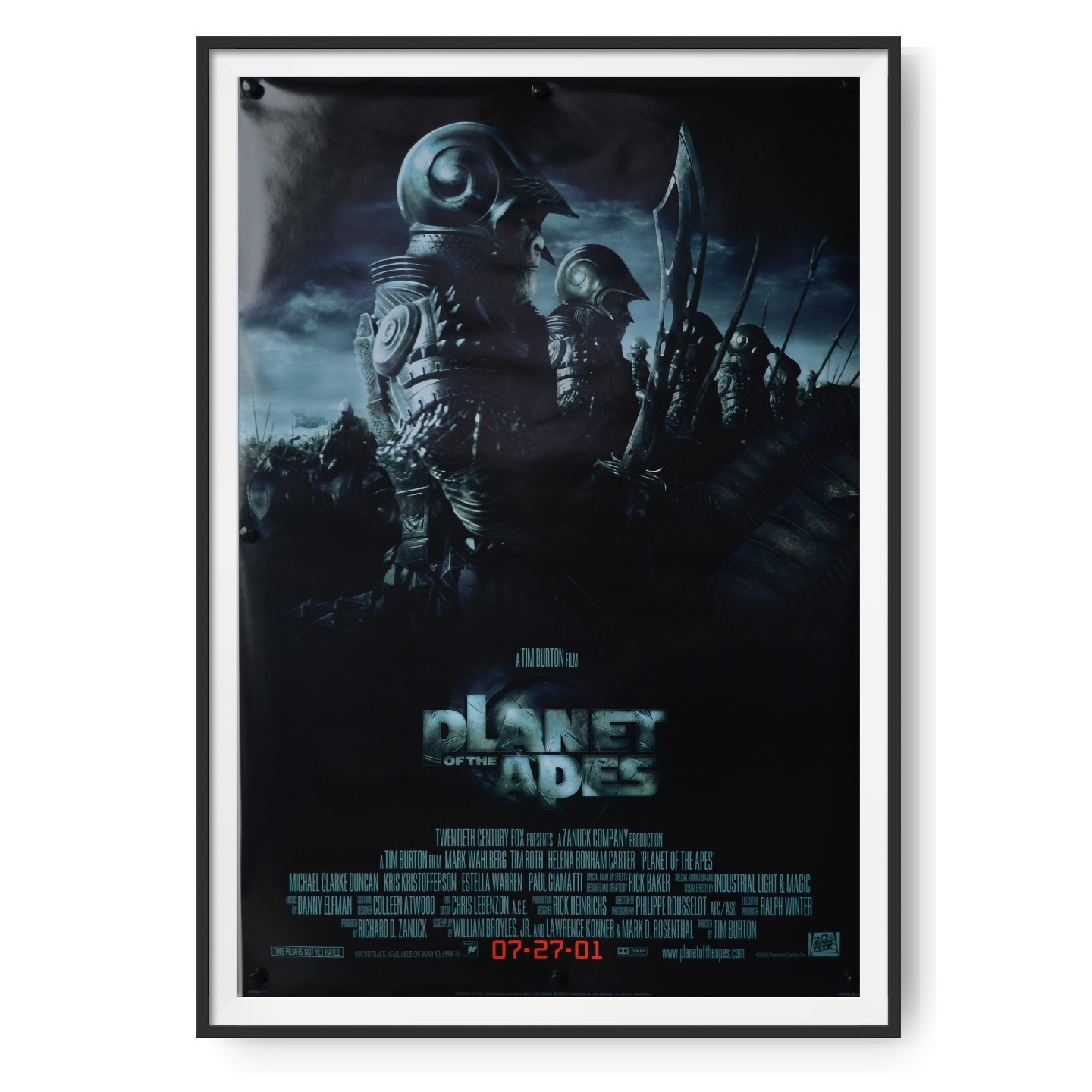 Planet Of The Apes 2001 Poster