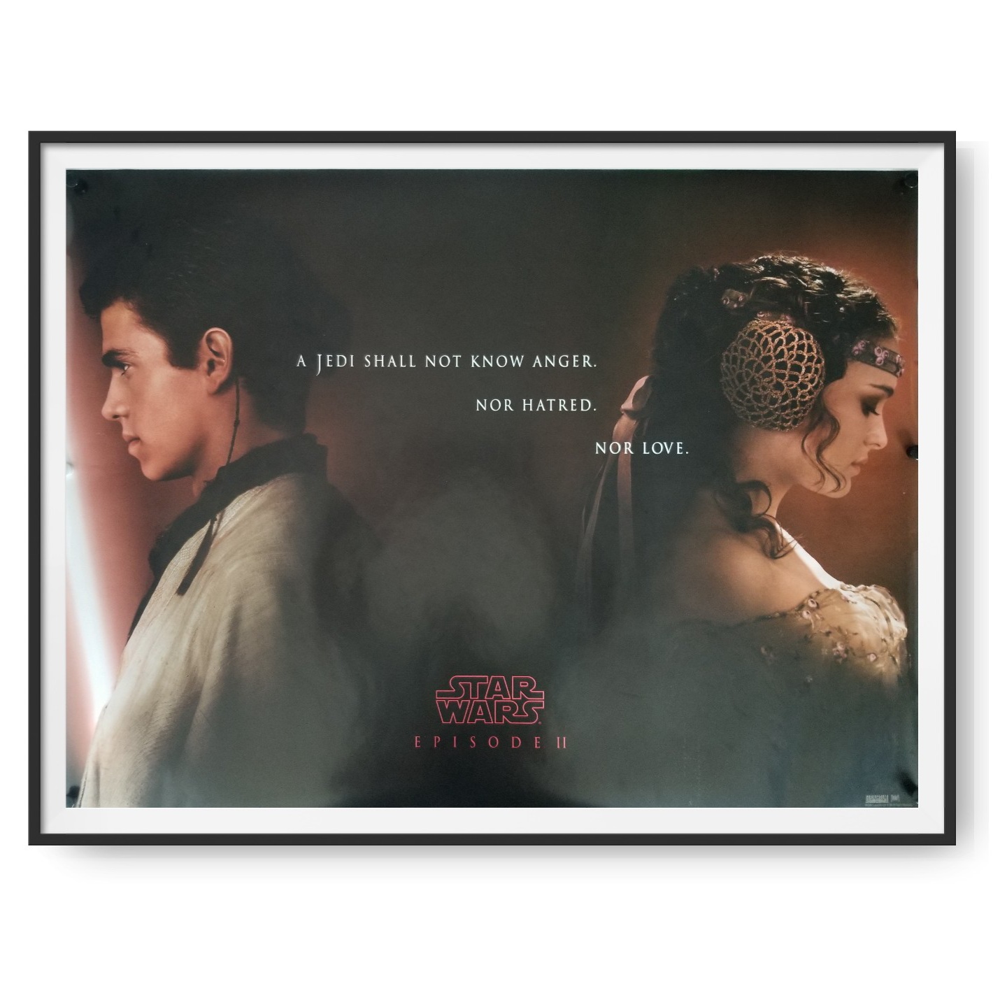 Star Wars Episode II - Attack of the Clones (2002) Original UK Quad ...