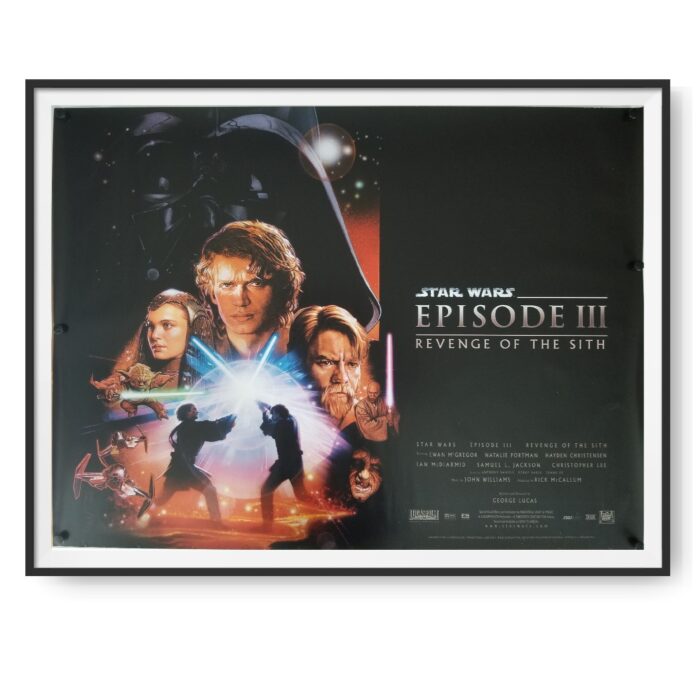 Star Wars Episode III - Revenge of the Sith (2005) Original UK Quad ...