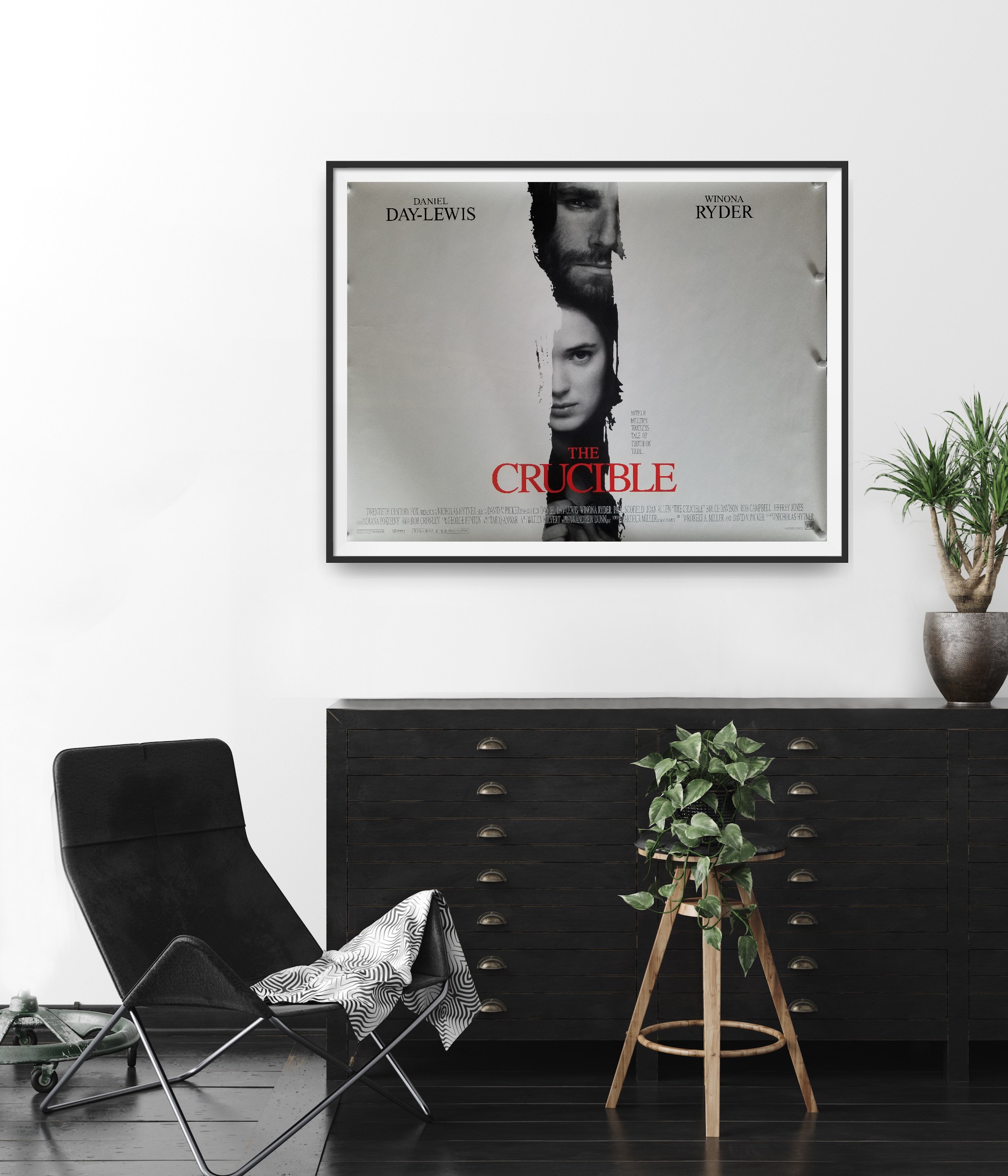 The Crucible (1996) Original UK Quad Poster - Cinema Poster Gallery