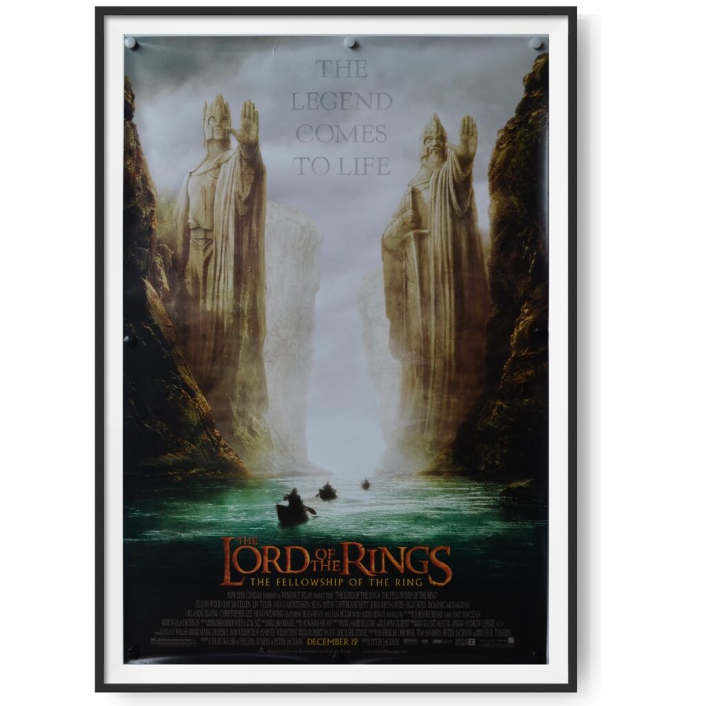 The Lord of the Rings Fellowship of the Ring (2001) Original US One ...