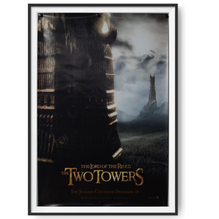 The Lord of the Rings The Two Towers (2002) Original US One Sheet ...