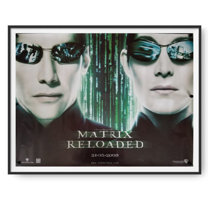 The Matrix Reloaded (2003) Original UK Quad Poster - Cinema Poster Gallery