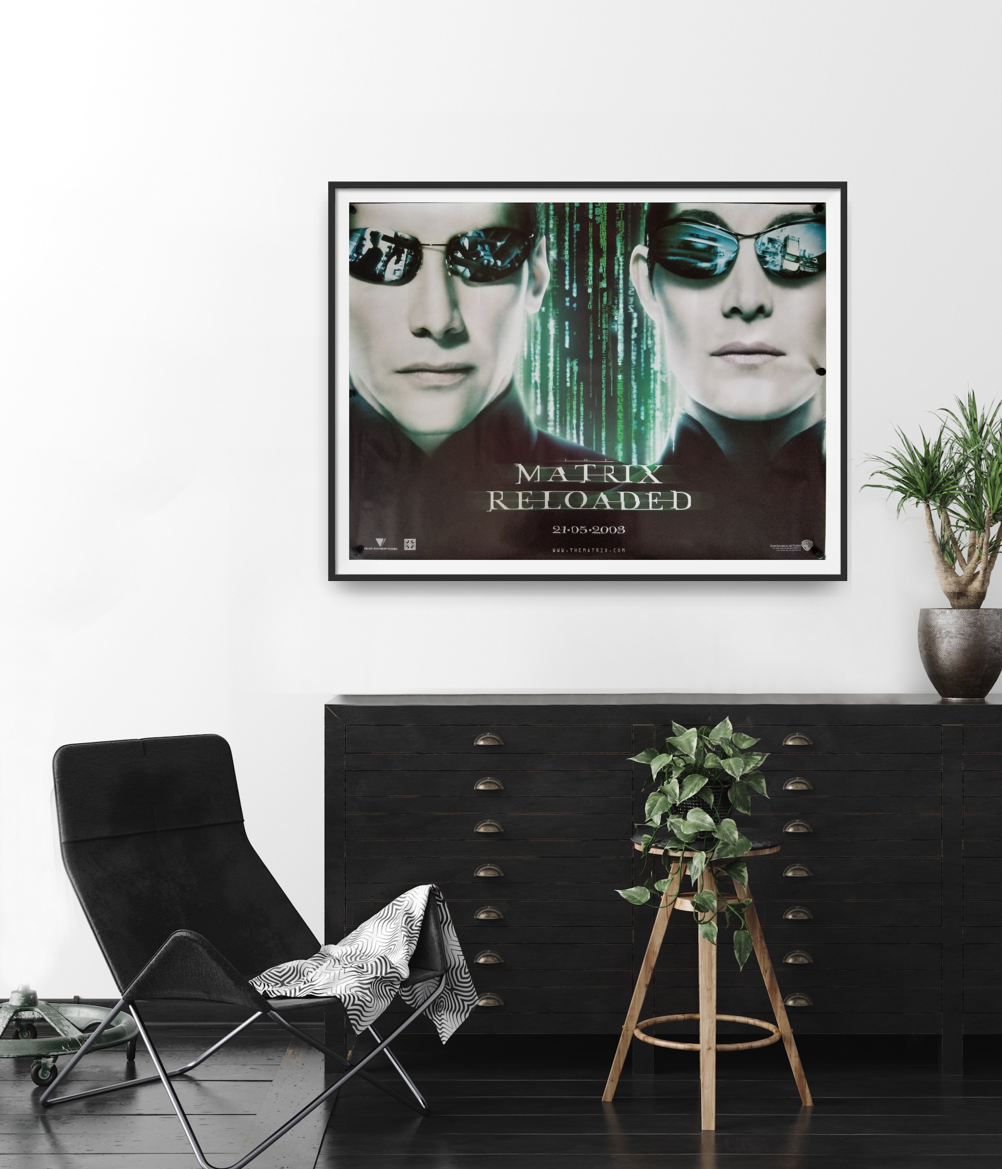 The Matrix Reloaded (2003) Original UK Quad Poster - Cinema Poster Gallery